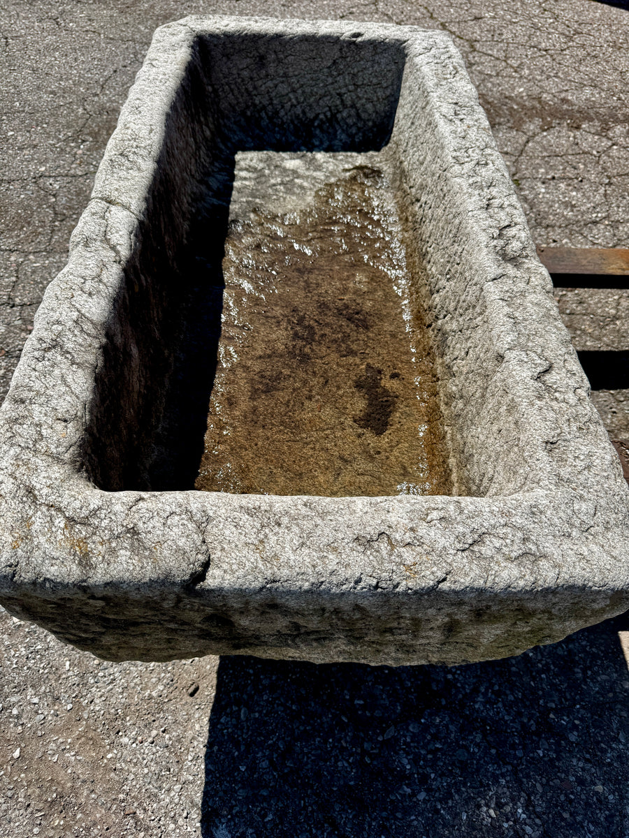 Granite trough – Rock Garden Imports