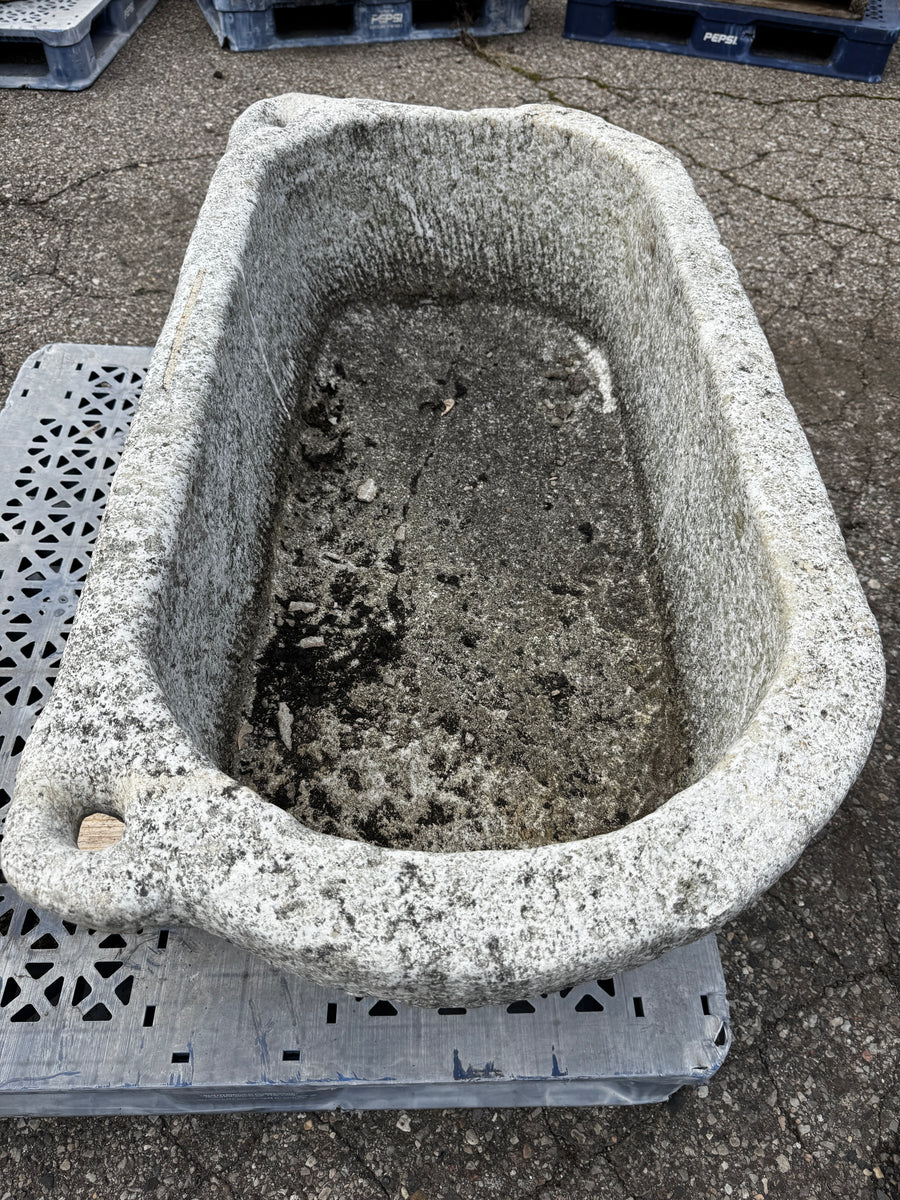 Marble cat trough – Rock Garden Imports